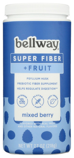 Bellway Fiber Powder Mixed Berry - 7.700 OZ - Pure Modern Living