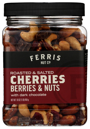 Ferris Eb Mix Cherries Berries Nuts - Case of 12 - 16.00 OZ - Pure ...