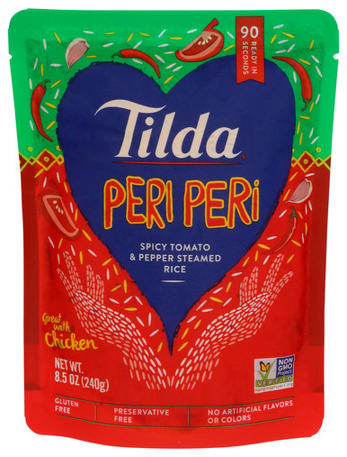 Tilda Rice Peri Peri - Case of 6 - 8.500 OZ - Pure Modern Living