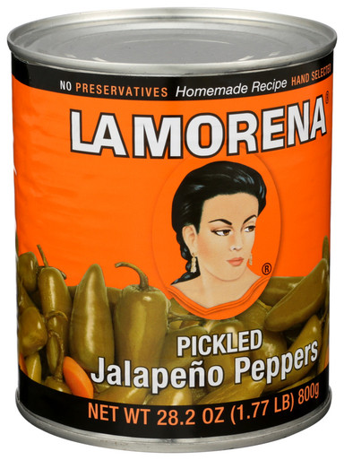 La Morena Jalapeno Whole - Case of 6 - 27.00 OZ - Pure Modern Living