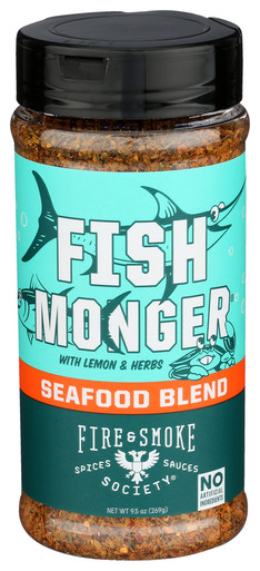 Fire And Smoke Seasoning Fish Monger - Case of 6 - 16.00 OZ - Pure ...