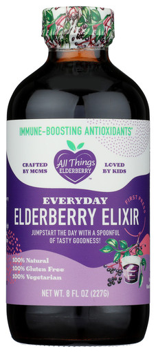 All Things Elderberry Elderberry Elixir - 8.000 FO - Pure Modern Living