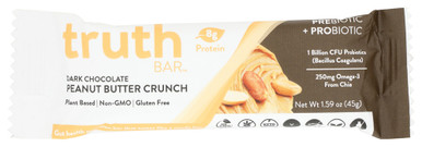 Truth Bar Bar Peanut Butter Crunch - Case of 12 - 1.590 OZ - Pure ...