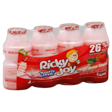 Ricky Joy Drink Yogurty Strawbrry - Case of 10 - 13.50 FO - Pure Modern ...