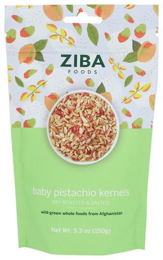 Ziba Foods Kernel Pistchio Rstd Sltd - Case of 6 - 5.300 OZ - Pure ...