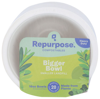 Repurpose Bowls 16oz 20pc Cmpstble - 20.00 PC - Pure Modern Living