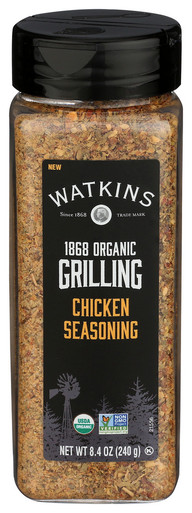 Watkins Seasoning Grill Chkn Org - Case of 6 - 8.400 OZ - Pure Modern ...