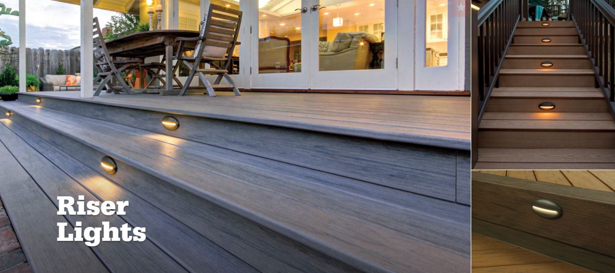 TimberTech LED Riser Lights | Hackmann Lumber
