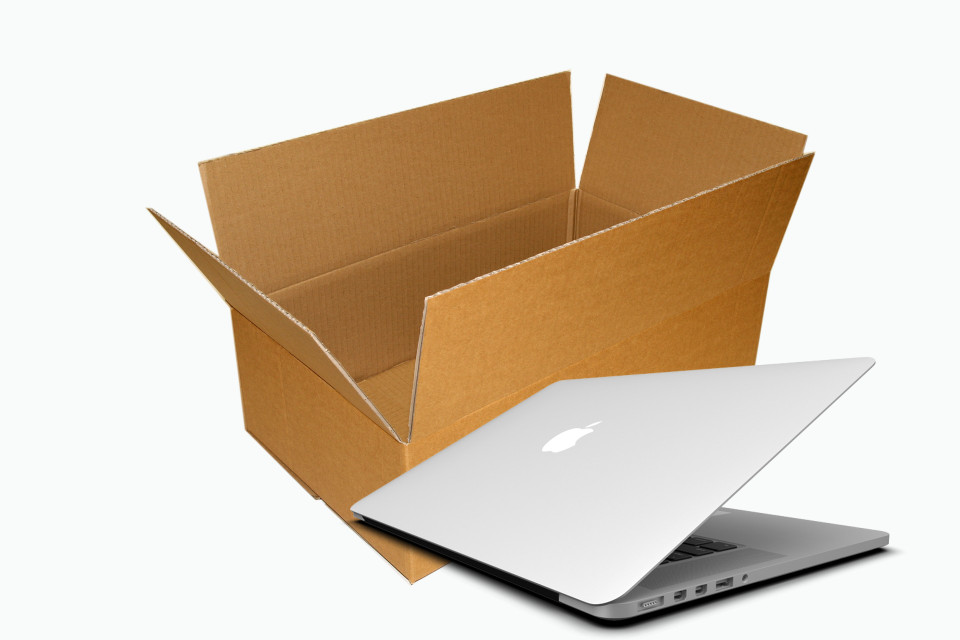 Laptop Shipping Box 500mm x 300mm x 80mm Large (50 per pack)