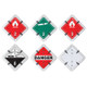 5 Page TDG Canadian Ident-O-Flip DANGER Legend Flip Placard System - 12 ...
