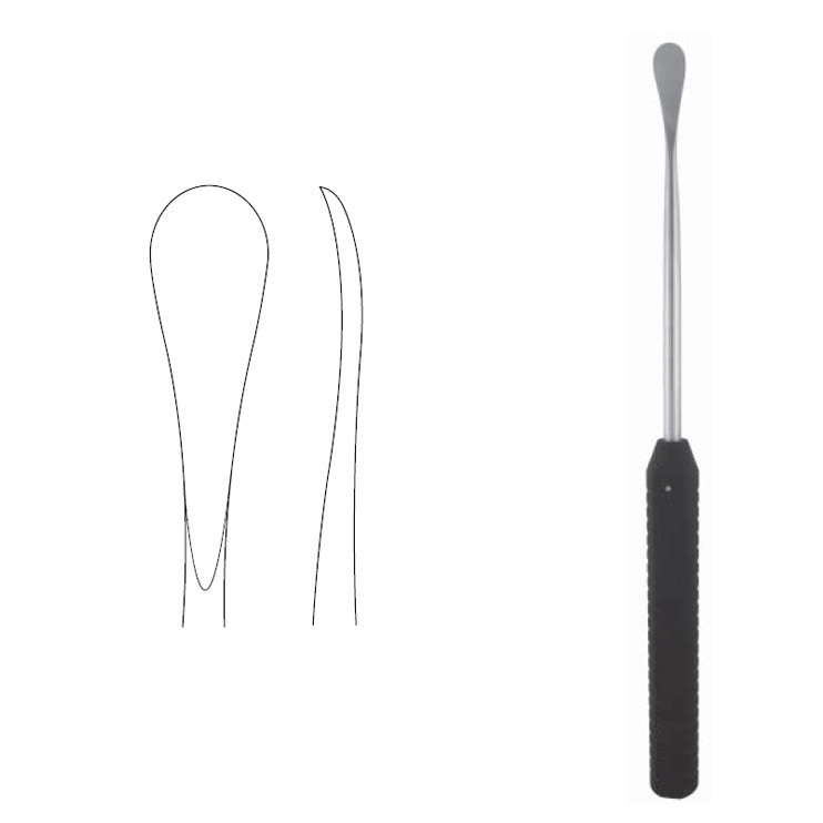 Elevator Bone Double Handed 17In Cvd 17Mm Shrp | 43.9817 - Millennium ...