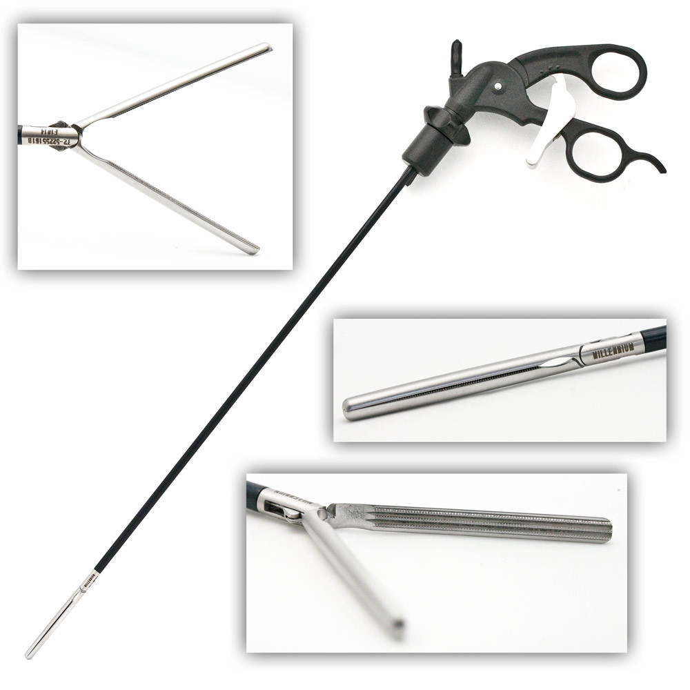 5 Mm Debakey Grasper 60Mm Jaw 33Cm | 72-52255161B - Millennium Surgical