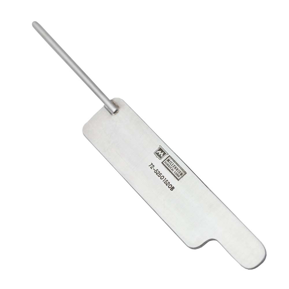 One Notched Right Retractor Blade | 72-52501520B - Millennium Surgical