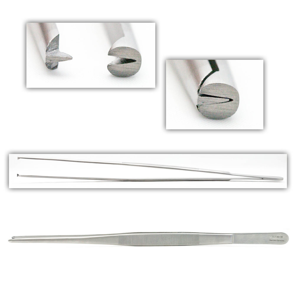 14In Serrated Dressing Forceps | 1-130132 - Millennium Surgical