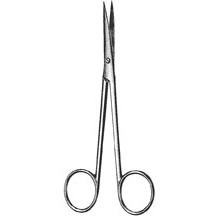 Jones Dissecting Scissors 5 1/2In Cvd Deli Bl | 13.725 - Millennium ...