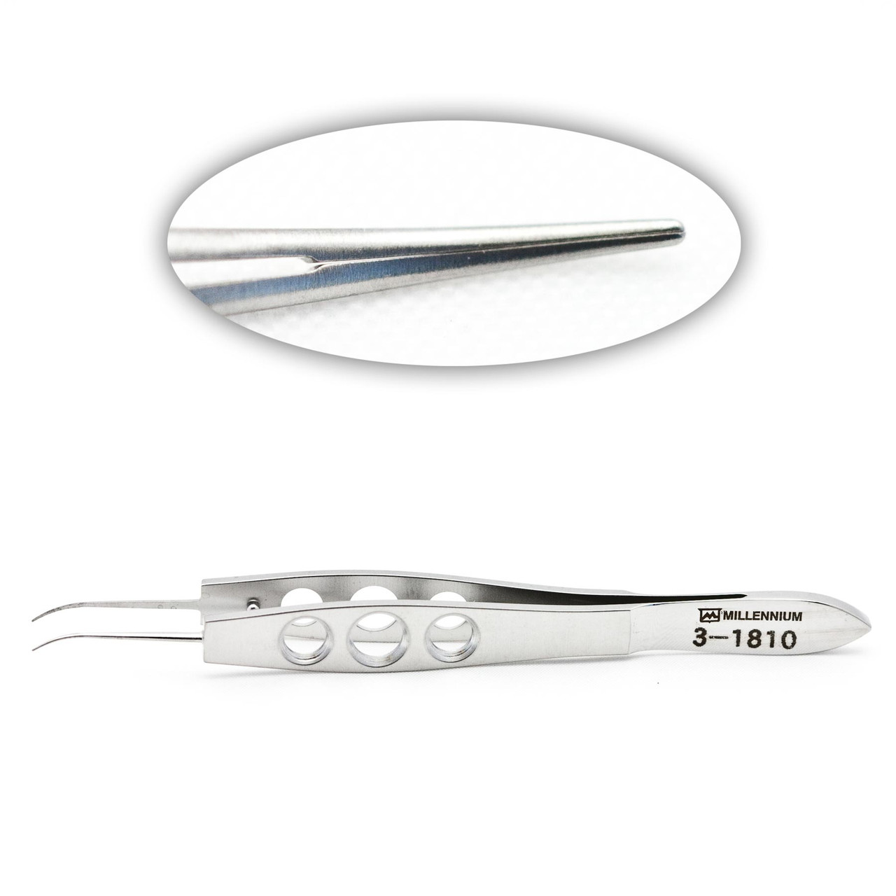 Osher Ultra Fine Tying Forceps 3 Hole Handle | 3-1810 - Millennium Surgical