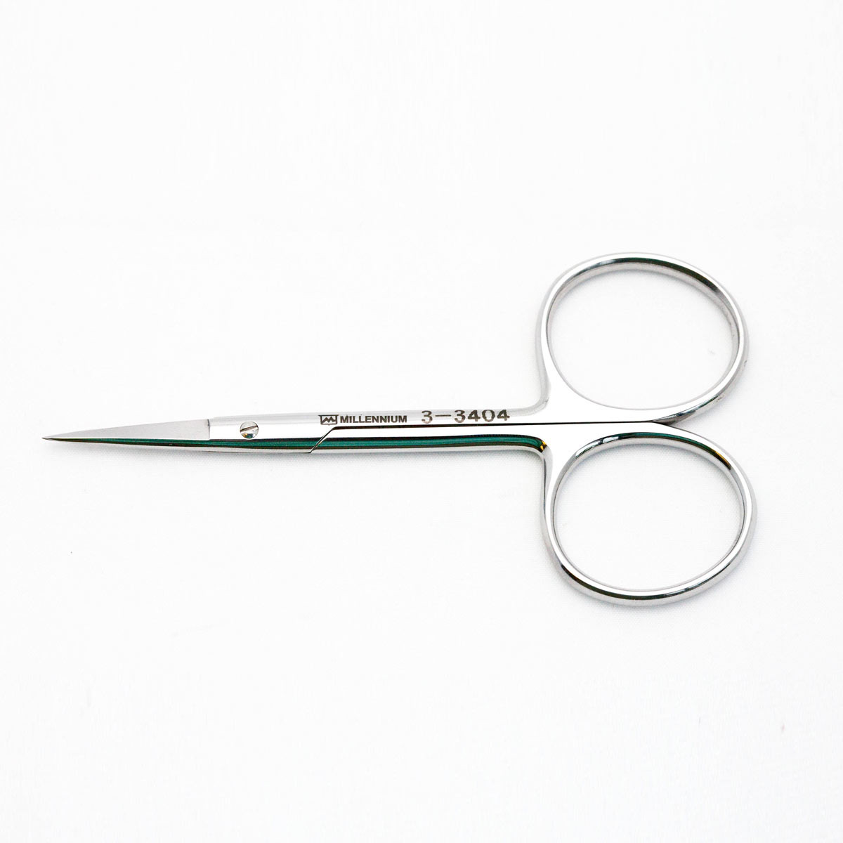 Delicate Straight Iris Scissor Large Rings - Millennium Surgical