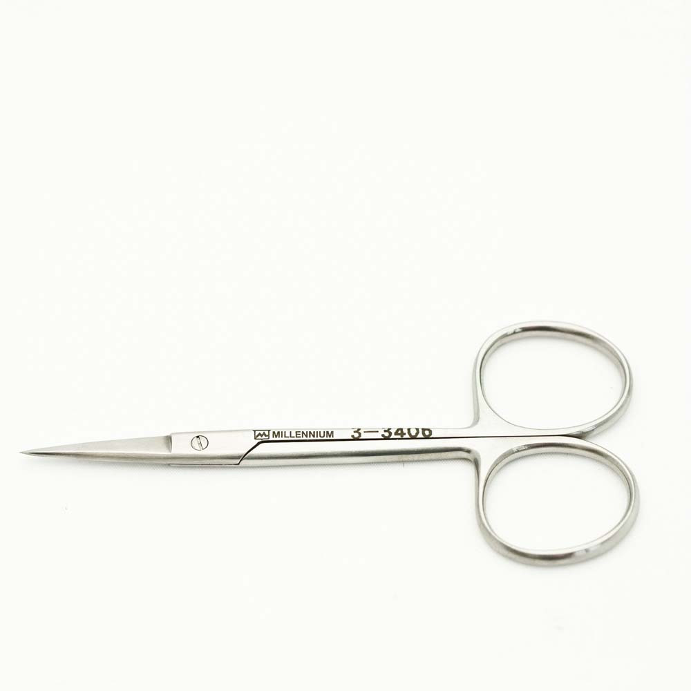 Light Straight Iris Scissor - Millennium Surgical