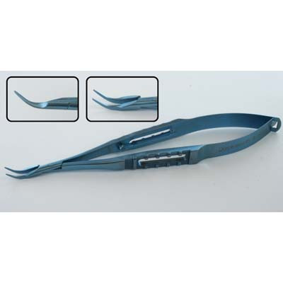 Needle Holder Curved With Lock | 87-3502 - Millennium Surgical