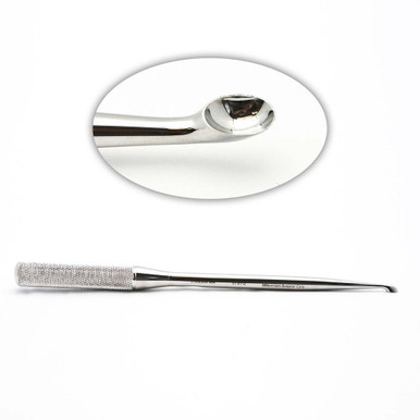 Spinal Fusion Curette 11In Str #2 Knurled | 51.5112 - Millennium Surgical