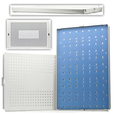 Aluminum Sterilization Tray Xl Single | 60-AST1500A - Millennium Surgical
