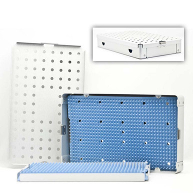 Aluminum Sterilization Tray Double W/ Mat | 60-AST6120A - Millennium ...
