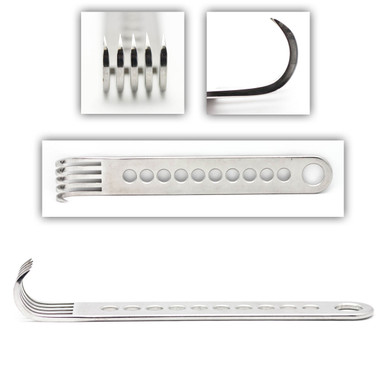 Charnley 1In Deep 5-Prong Rake Blade | 63-745010B - Millennium Surgical