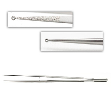 Dennis Micro Forceps Round Handle 9In Straight | 7-44226 - Millennium ...