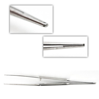Micro Forceps 7.25In 1X2 Teeth W/Tc Platform | 7-44235 - Millennium ...