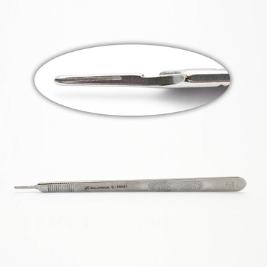 Scalpel Handle # 3L Extra Long 8 1/2In | 0-29061 - Millennium Surgical