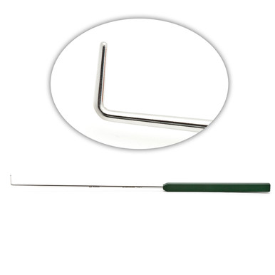 Endo Nerve Hook 12In 7Mm Tip Anodize Hndl | 72-249030 - Millennium Surgical