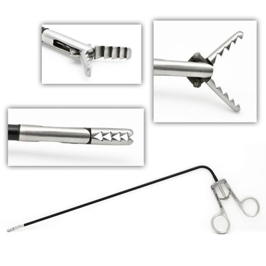 Alligator Grasper 30Cm Insulated | 72-425015 - Millennium Surgical