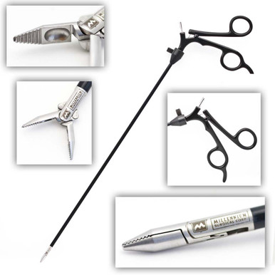Bullet Nose Grasper With Cup Insulated Shaft | 72-5225504A1 ...