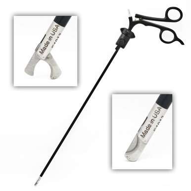 Lap Hook Scissors 5Mm X 32Cm Insulated | 72-5225560B1 - Millennium Surgical