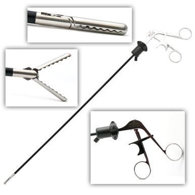 Atraumatic Grasper Double Action Jaw Slide Lock Handle | 72-5261532B ...