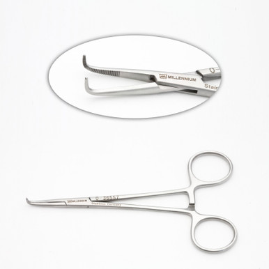 Mixter Forceps Delicate Jaws Curved 5 1/4In | 0-36557 - Millennium Surgical