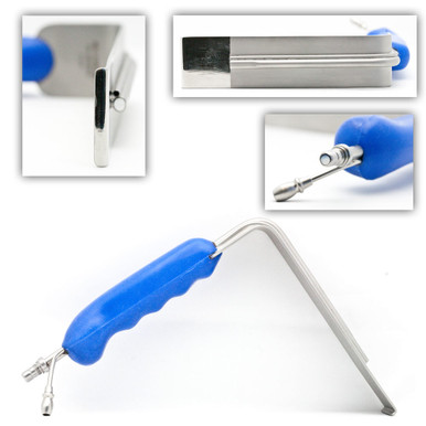 Right Angle Fiber-Optic Retractor 1.5 X 6 Inches With Suction | 72 ...