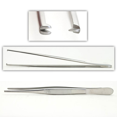Tissue Forceps 1X2 Teeth 145Mm | 0-38272 - Millennium Surgical