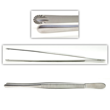 Russian Tissue Forceps 203Mm | 0-39196 - Millennium Surgical