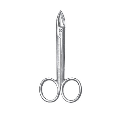 Wire Cutting Scissors 4In Str Serrated (Crown) | 83.27 - Millennium ...