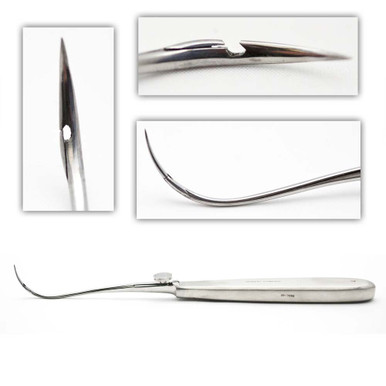 Reverdin Needle 7.5 In #4 Cvd | 85-136104 - Millennium Surgical