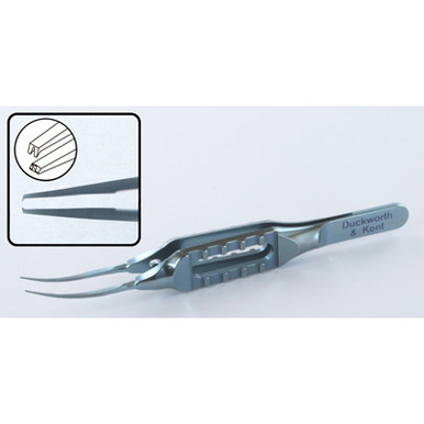 Forceps Suturing Curved Toothed 0.12Mm | 87-2111N - Millennium Surgical