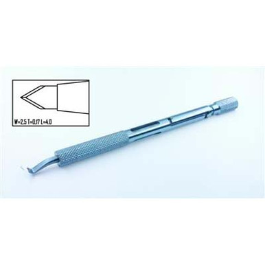 Diamond Knife 2.5Mm Lance Angled Retractable | 87-4410 - Millennium ...