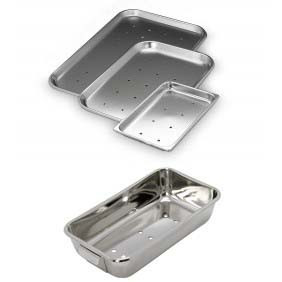 Perforated Tray S.S. 12.25 X 7.75 X 2.25 | 93-1202HPT - Millennium Surgical