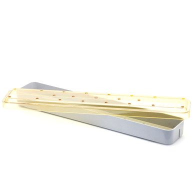 2.6X16X1.5 Scope Tray - Base & Lid | 96-6511A - Millennium Surgical