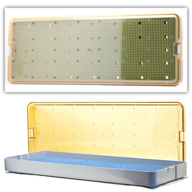 6.5X18X1.5 Scope Tray - Base Lid & Mat | 96-6552A - Millennium Surgical