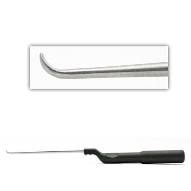 Micro Curette #4 Forward Angle 10In | SS1587 - Millennium Surgical