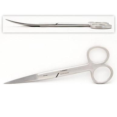 Oper. Sciss. 5 1/2In Curved . Sharp/Sharp | 1-006SC - Millennium Surgical