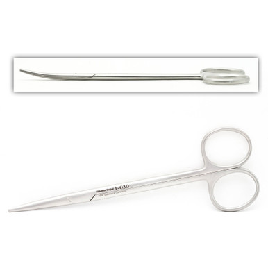 Metz Scissors 6In Curved | 1-030 - Millennium Surgical