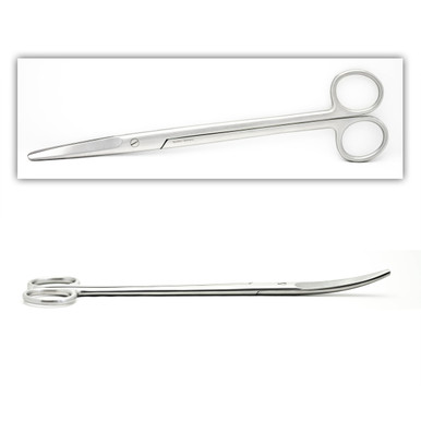 Mayo Scissors 9In Curved | 1-054 - Millennium Surgical